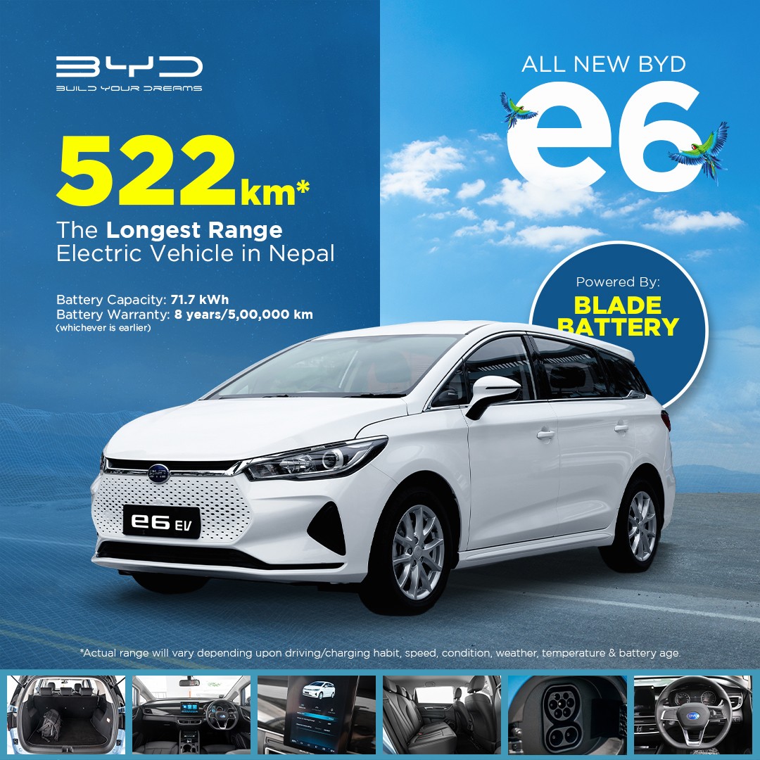 Home Of Eco Drive, BYD Showroom Anamnagar Chowk, Kathmandu, Nepal